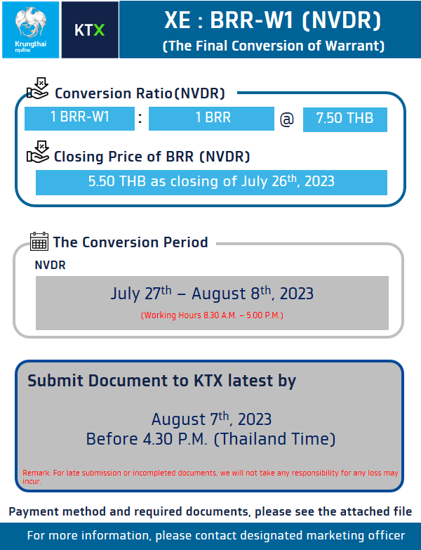 Krungthai XSpring Securities, thai stocks online trading