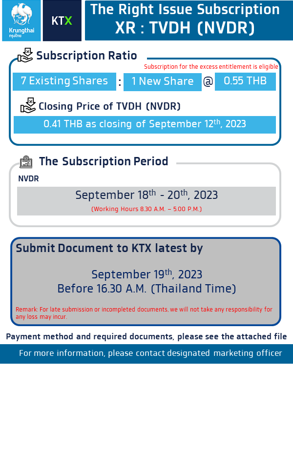 Krungthai XSpring Securities, thai stocks online trading